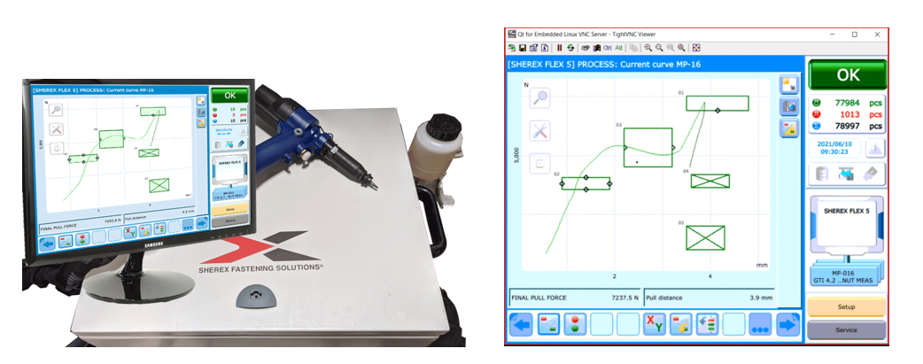 PM Tool and screen - Sherex Fastening Solutions